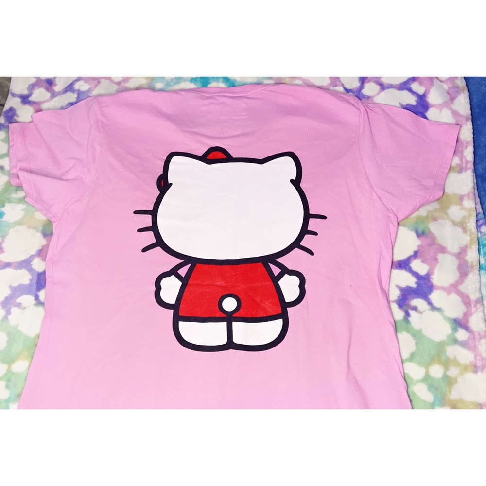 Hello Kitty Front And Back Tshirt - Gem